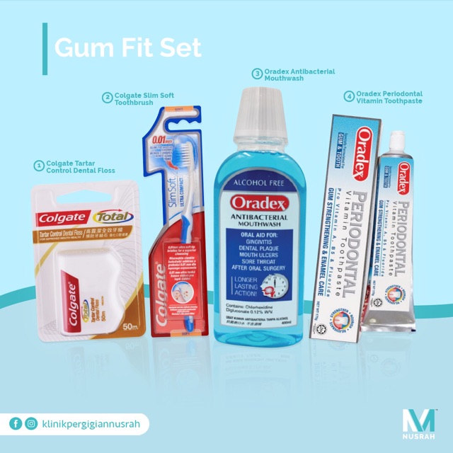 Gum Fit Set (gum problem) | Shopee Malaysia