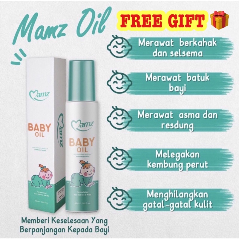 🔥MAMZ SPRAY / MAMZ OIL 🔥- Rawat Batuk, Asma, Berkahak bayi @ kanak2 ...