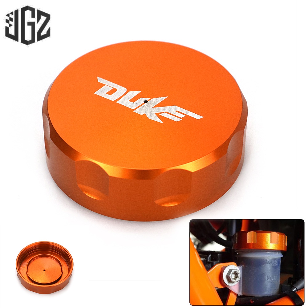 Orange Motorcycle CNC Rear Brake Oil Cup Cap for KTM Duke 125 200 2013 ...