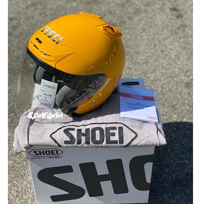 SHOEI JFORCE2 JF2 HONDA JACK API HELMET FULL 1TO1 PREMIUM TANDUK LEKUK ...
