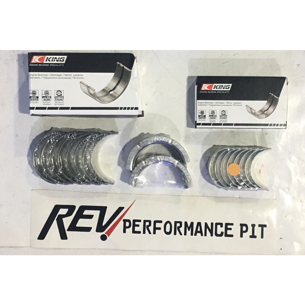 King bearing for Mitsubishi VR4 4G63 4G61 4G67 with Thrust Washer ...