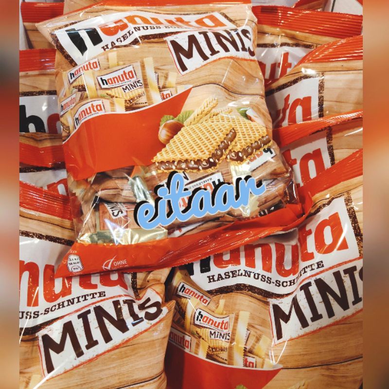 Offer Murah Coklat Langkawi Ferrero Hanuta Brownie/Hazelnuts Wafer ...