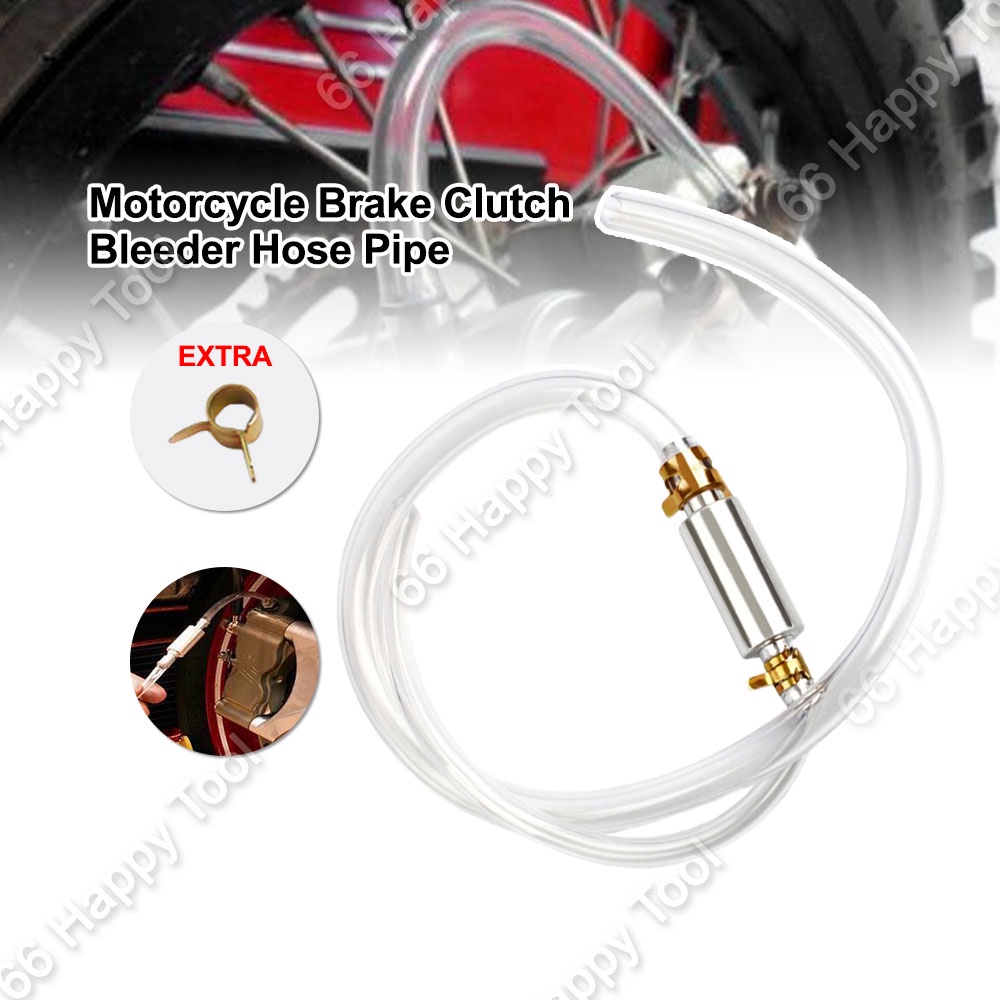 Automobile Motorcycle Brake Clutch Bleeder Hose Pipe Kit Clutch One Way ...