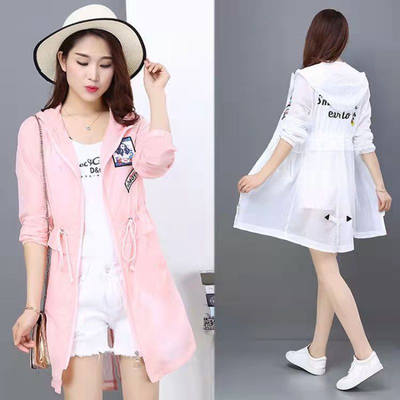 Sun-protective clothing Women's summer long coat breathable cool new ...