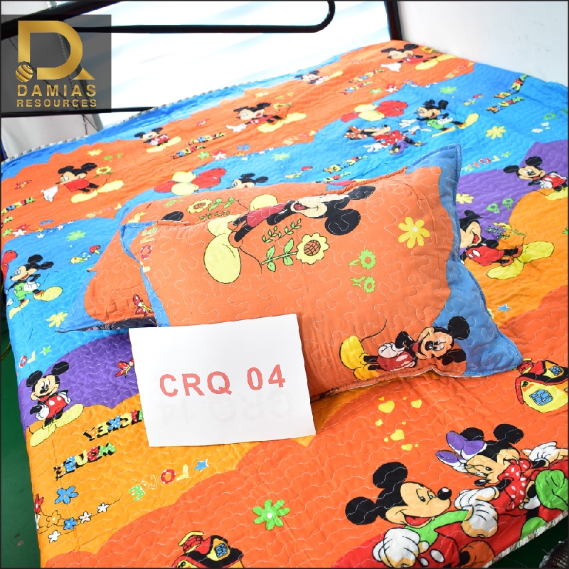 CADAR alas tilam 3 IN 1 PATCHWORK SAIZ QUEEN CORAK BUNGA/KARTUN REJECT ...