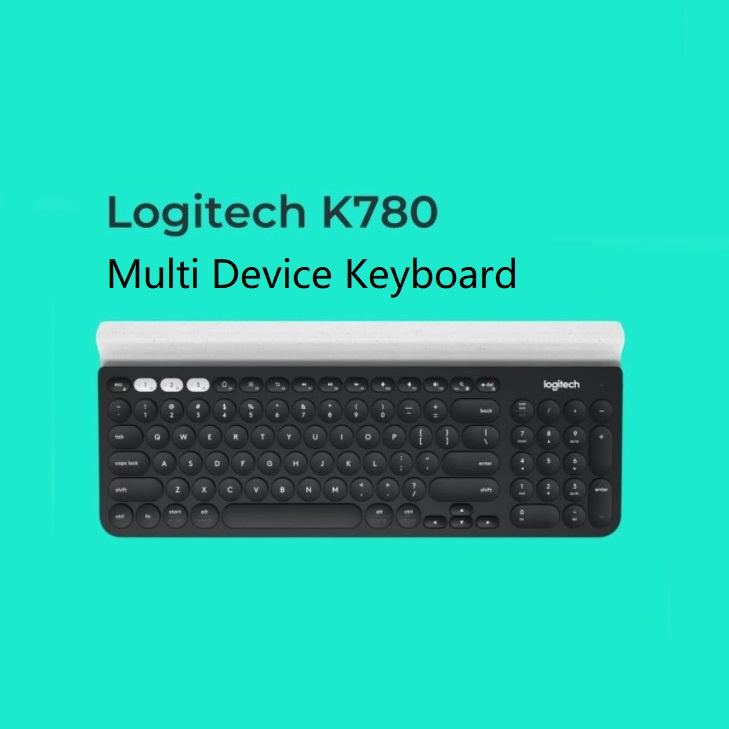 Logitech K780 Wireless Keyboard Multi Device Unifying Receiver | Shopee ...