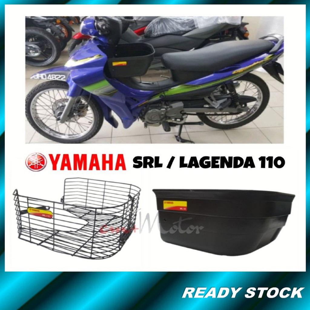 cm+Motor YAMAHA Lagenda SRL 110/Lagenda 110 PVC Bakul/Besi Basket Steel Motor Raga | Shopee Malaysia