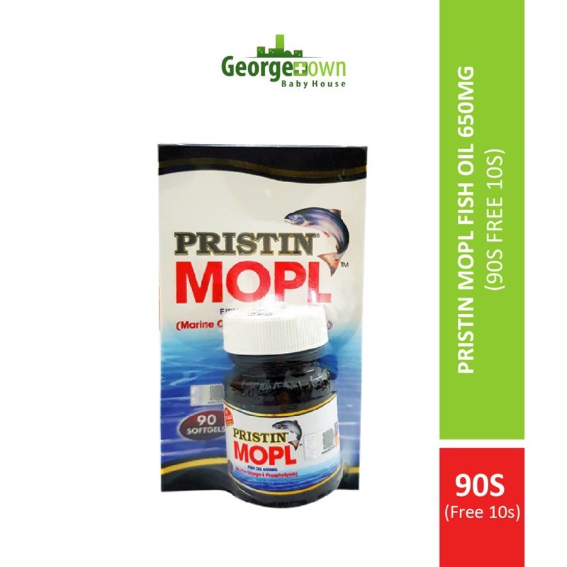 Pristin MOPL Fish Oil 650mg 90s+10s (GTG) | Shopee Malaysia