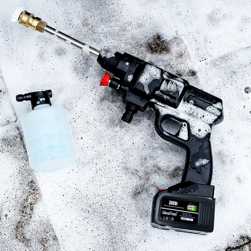 Cordless Water Jet High Pressure Car Washing Sprayer Gun Car Water Gun ...