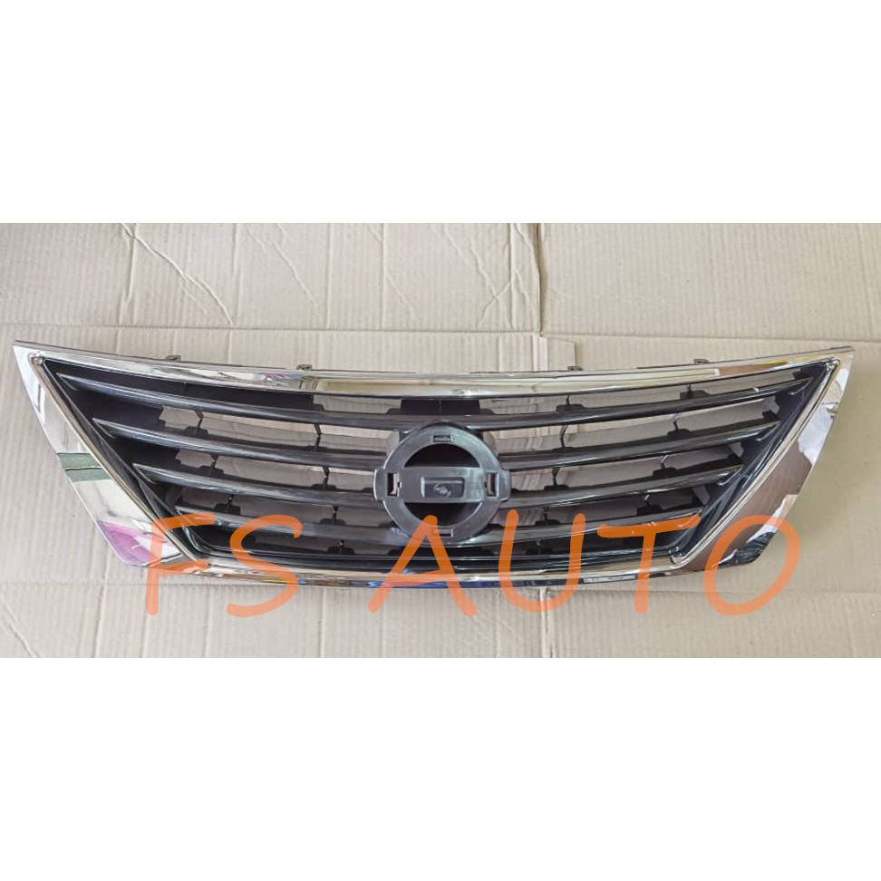 Nissan Almera 1st Model (2012) / 2nd model (2015) Front Grille Depan ...