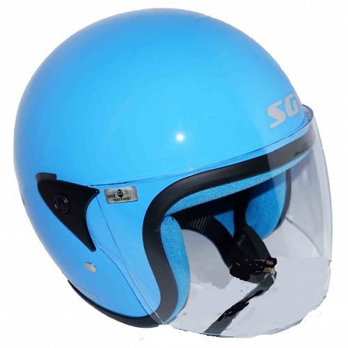 SGV KID KIDS VISOREX HELMET (BLUE) UNDER 10 YEARS OLD | Shopee Malaysia