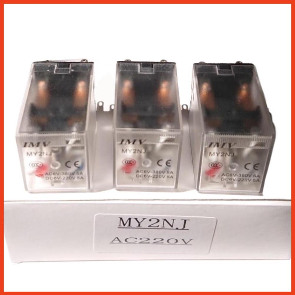 Glass relay MY2N-J (IMV) small flat 8-pin intermediate relay voltage ...
