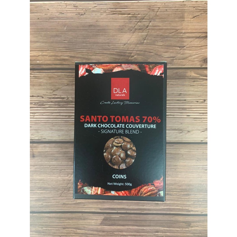 DLA Dark Chocolate Coverture 70% (Santo Tomas) 500gm | Shopee Malaysia