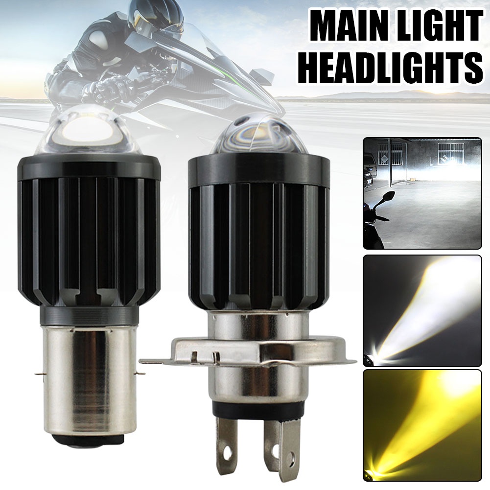 10000lm h4 led moto h6 ba20d led motorcycle headlight bulbs csp lens ...