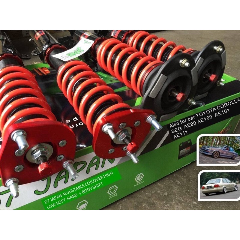 D7 TOYOTA COROLLA SEG AE90 AE100 AE101 AE111 HI LOW SOFT HARD BODY ...