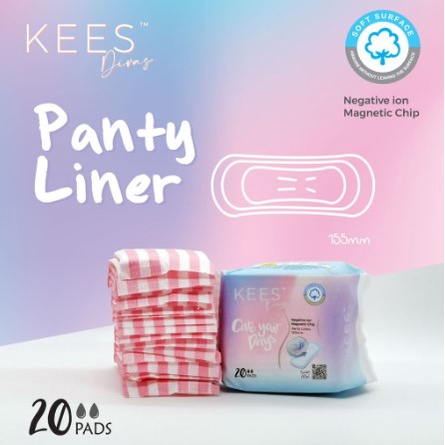 HALAL HUB KEES Sanitary Pad Negative Ion Pad 负离子卫生棉 Premium Ultra Thin ...