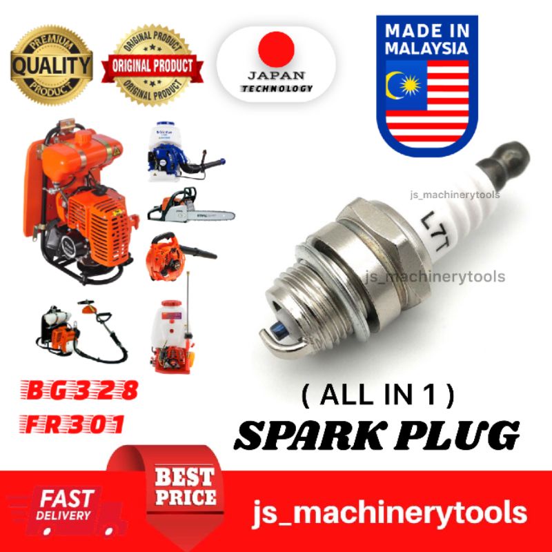 Spark Plug Brush Cutter Hand Blower Chainsaw Knaspack sprayer mesin ...