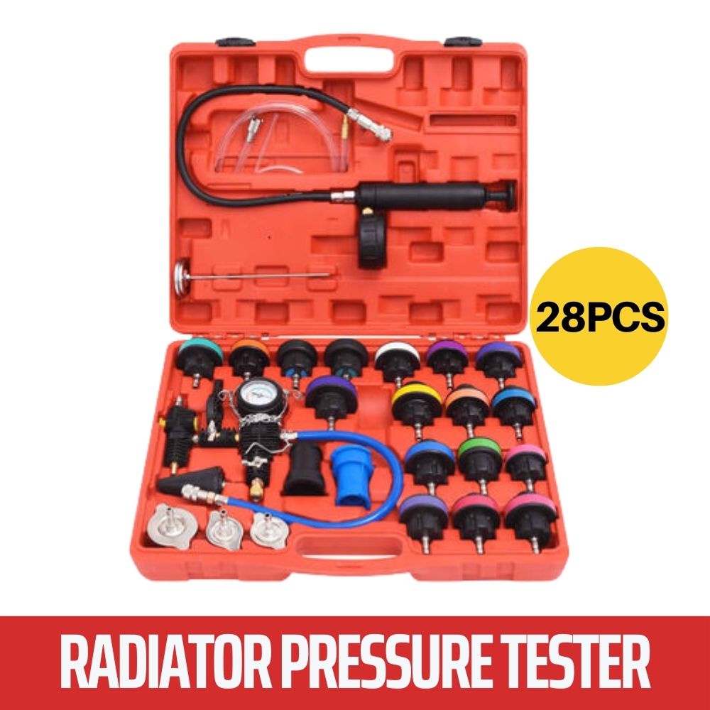 18 PCS 28 PCS 33 PCS Radiator Pressure Tester Radiator Pump Pressure ...