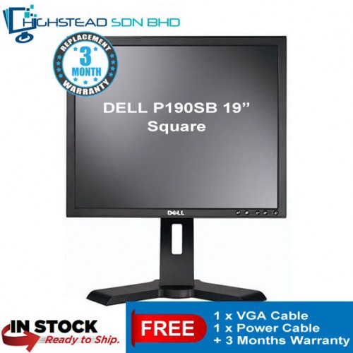 (Refurbished) Dell 19" Inch LCD Monitor - P190SB | Shopee Malaysia