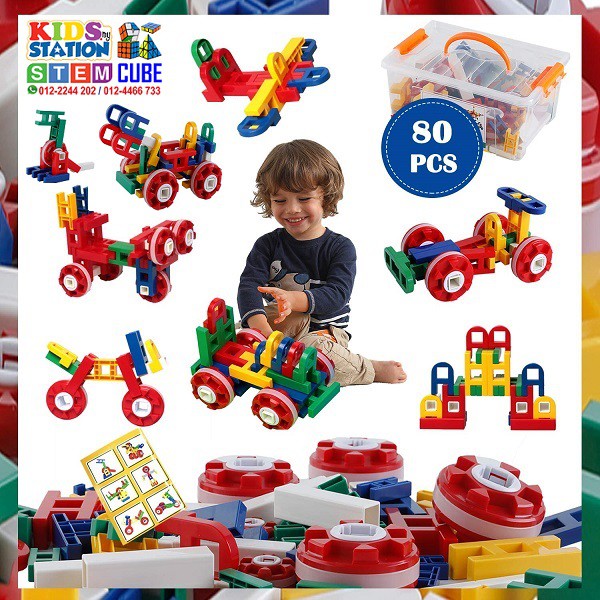 [SC Stok di M'sia] 80pcs Large and Small Marvel Lasy Creative ...