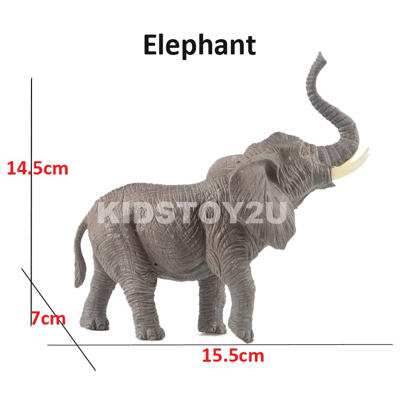 Wild Animals Toys Farm Animals Kids Toy Cow Sheep Horse Tiger Giraffe ...