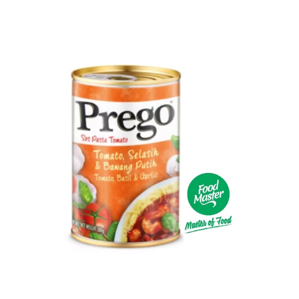 Prego Tomato , Basil & Garlic Pasta Sauce 300g ( Free Premium Packing ...