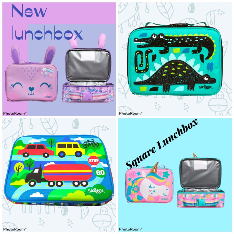 Smiggle Square Lunchbox Junior | Shopee Malaysia