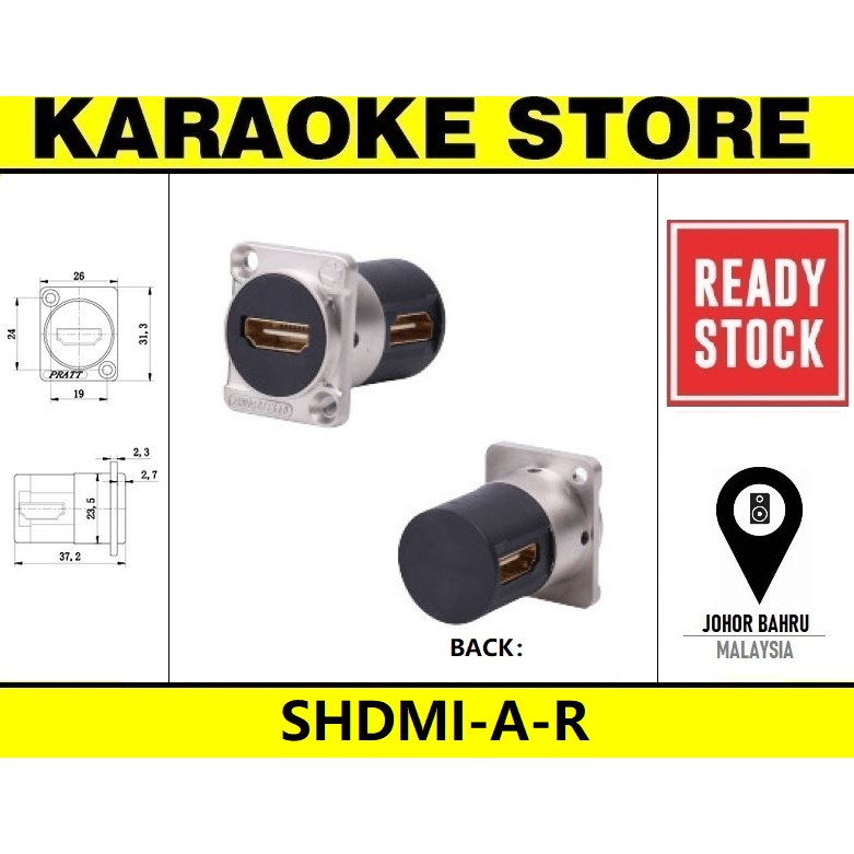 SHDMI-A-R Data Wall Socket/HDMI Connector | Shopee Malaysia