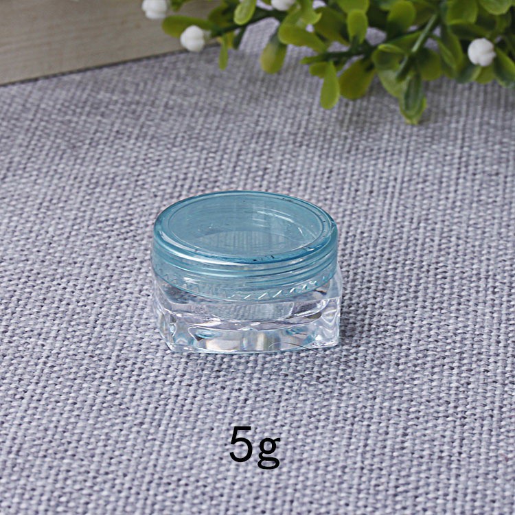 3g 5g SQUARE Cream jar Bekas Krim, Beauty Jar Square Cream Box Cosmetic ...