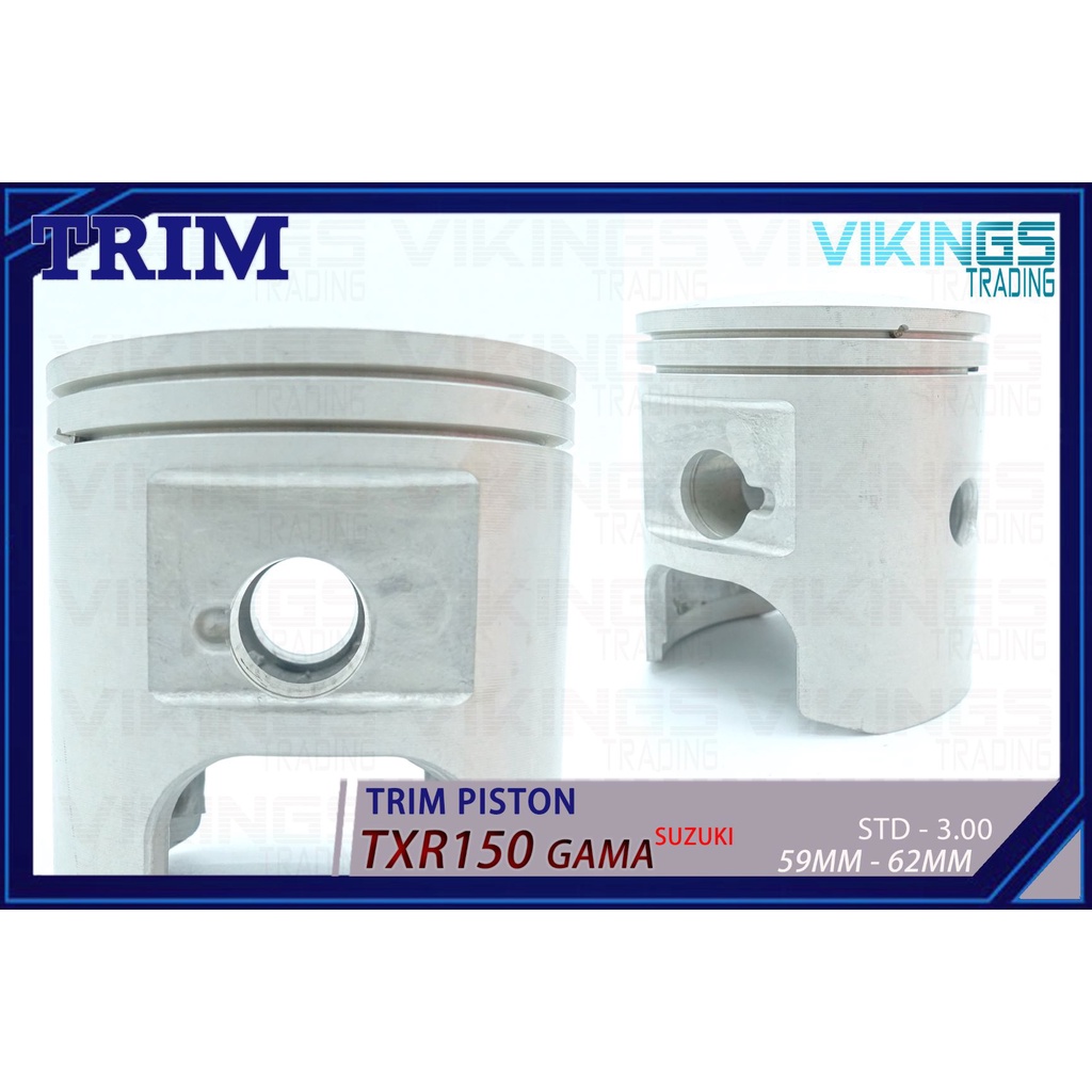 TXR150 GAMA TXR 150 PANTHER TXR PISTON TRIM MALAYSIA 59-62MM | Shopee ...