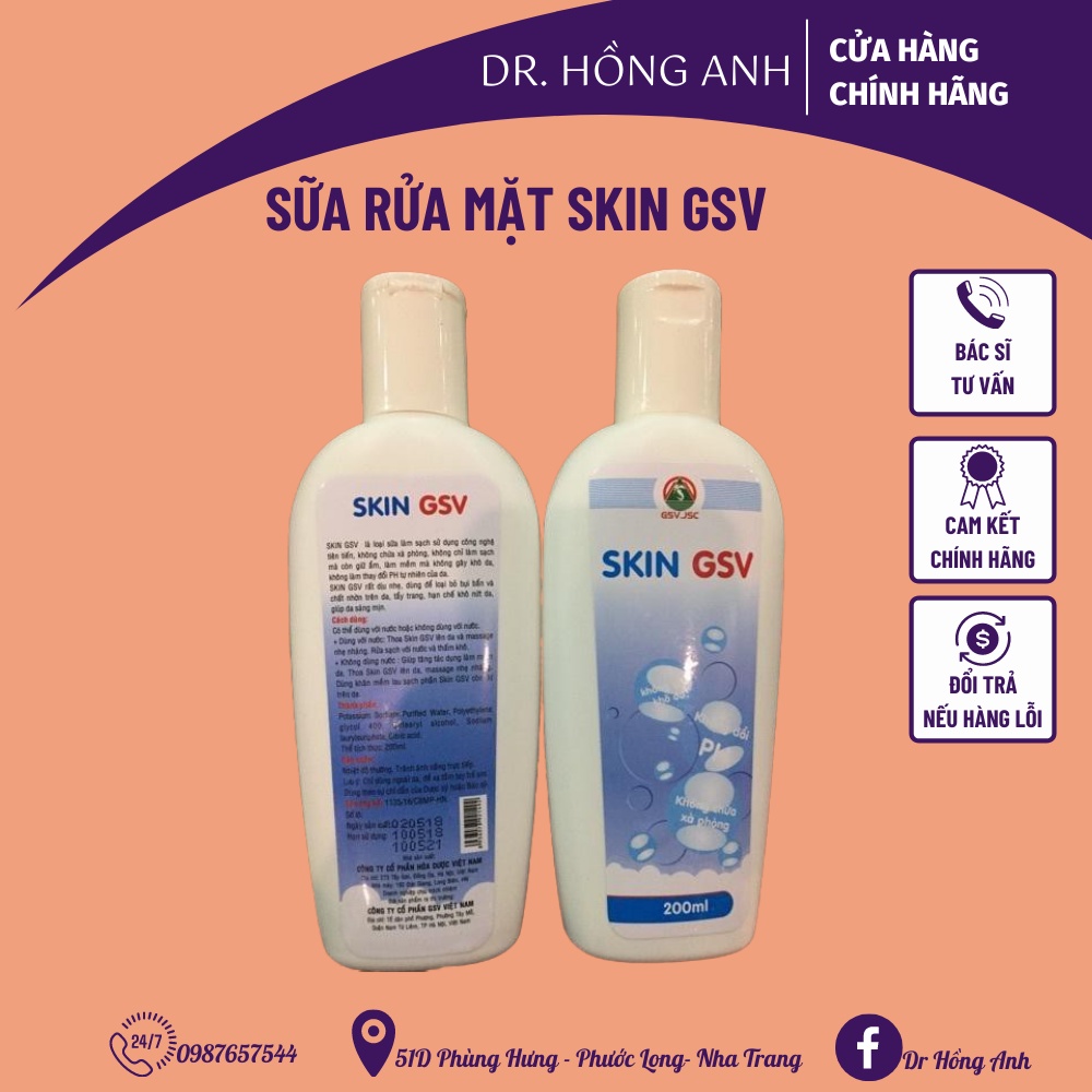 Skin GSV Cleanser 200ml | Shopee Malaysia
