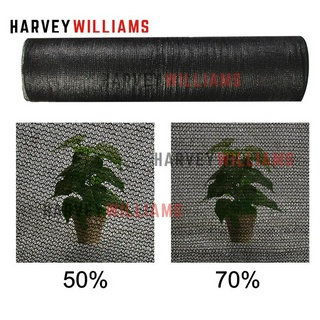 1M X 30M 50% Black Sun Shade Orchid Net Jaring Hitam UV Protection ...