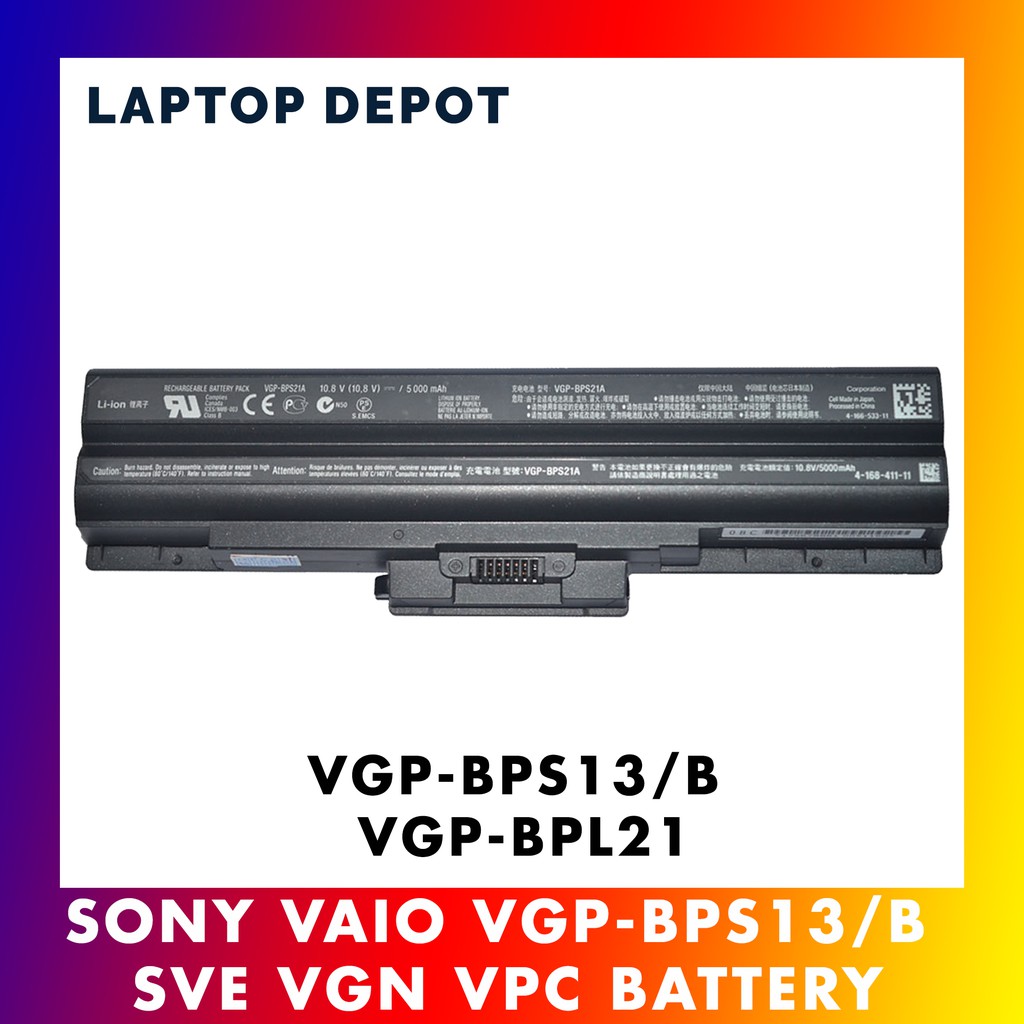SONY VAIO VGP-BPS13 BPS21 SVE VGN VPC PCG-3E7P SVE111 Series Laptop ...