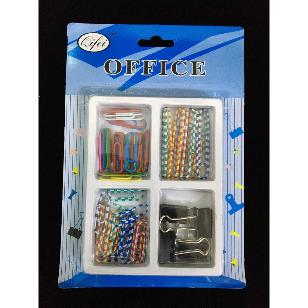 4 types Office clip set Shopee Malaysia