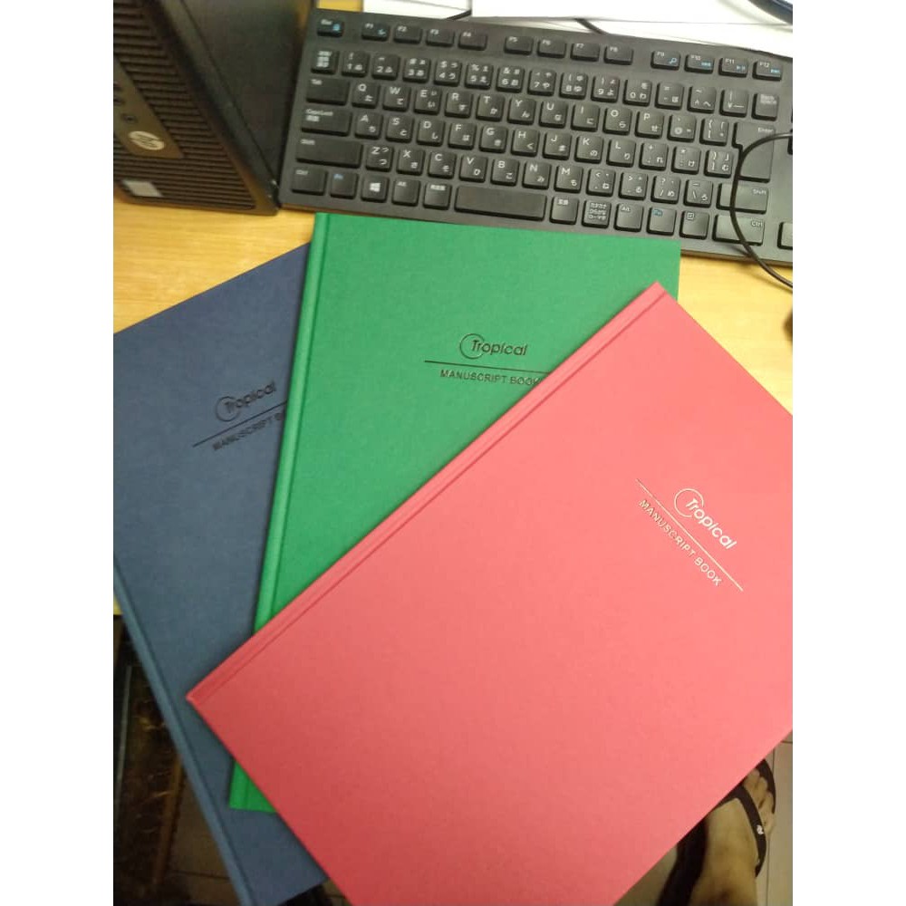 Tropical F4 Hard Cover 3 Columns Foolscap Book Manuscript Buku Log ...
