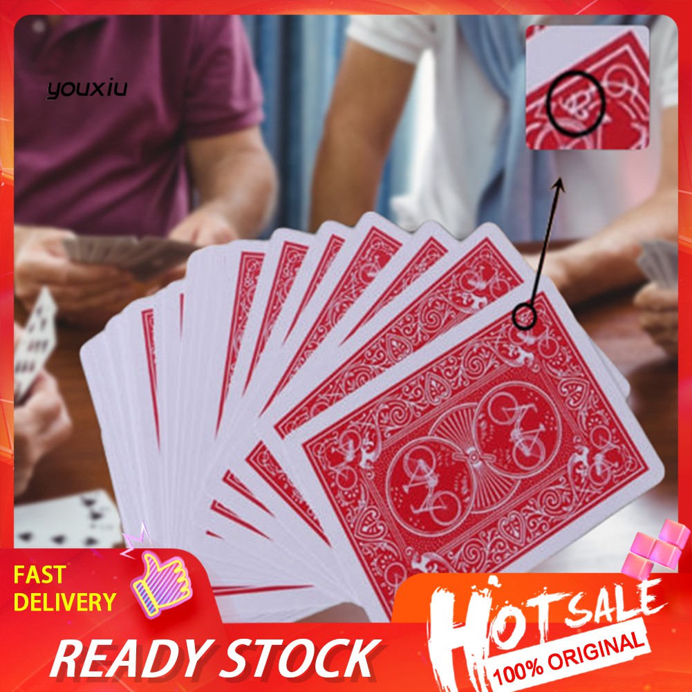 HXQ Magic Secret Marked Poker Cards See Through Playing Toys Tricks ...