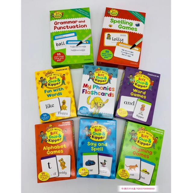💖FREE PENINSULAR SHIPPING 💖Read with Biff, Chip and Kipper: Flashcards ...