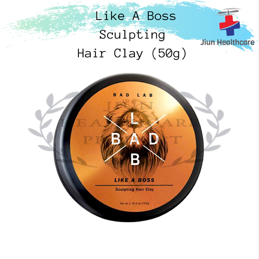 BAD LAB Like A Boss Sculpting Hair Clay (50g) | Shopee Malaysia