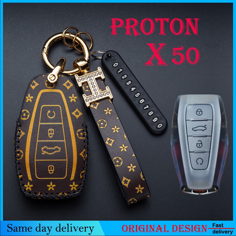 Proton X90 x50 key cover Leather key case Accessories | Shopee Malaysia