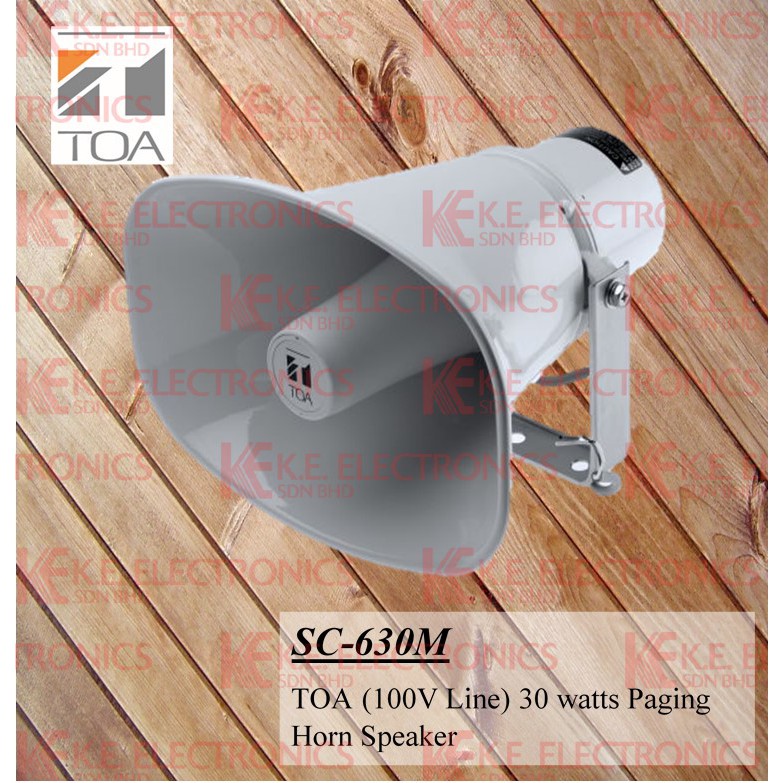 TOA SC-630M 30Watts 100V Line Paging Horn Speaker | Shopee Malaysia