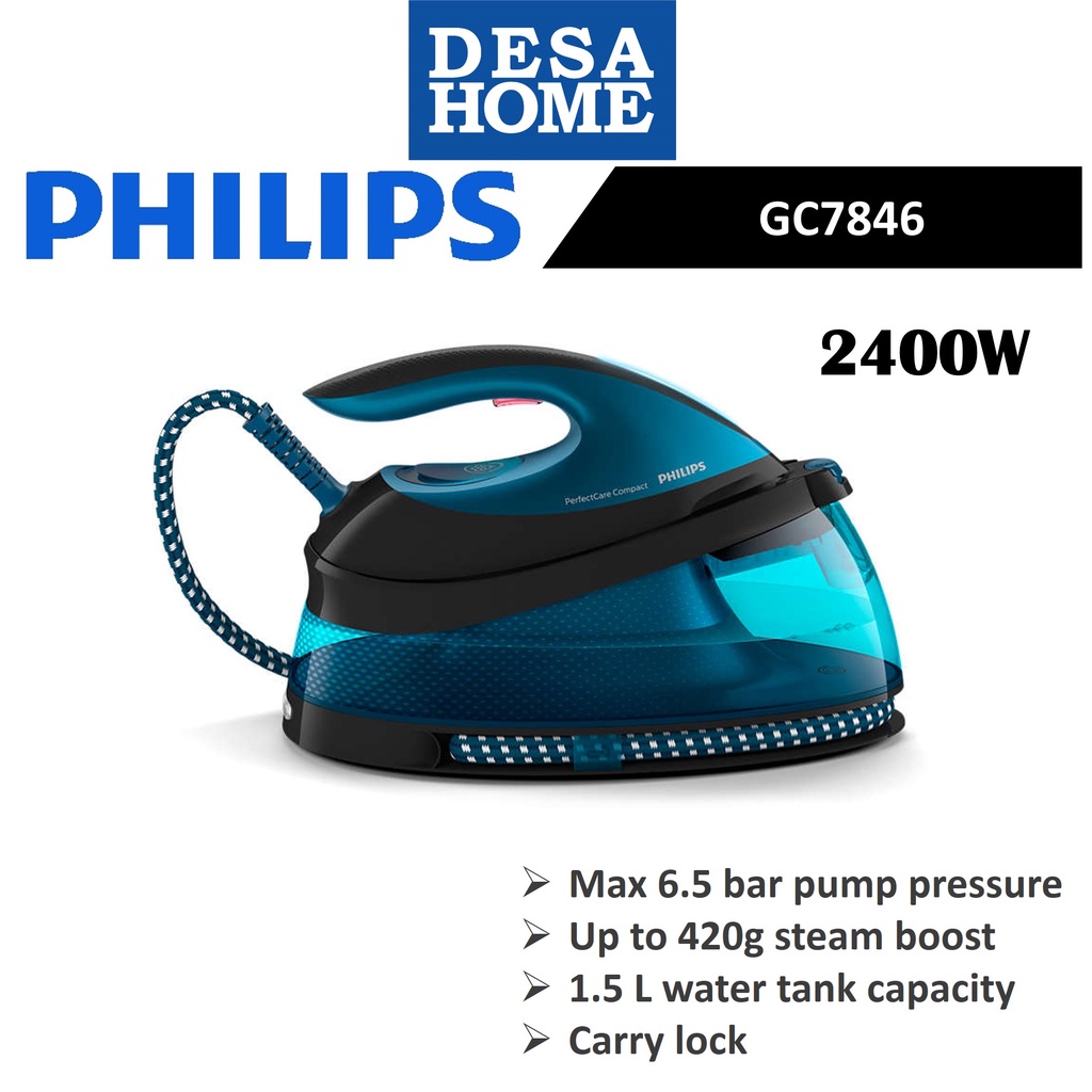 PHILIPS GC7846/86 REPLACE GC7808/40 PERFECT CARE COMPACT STEAM ...