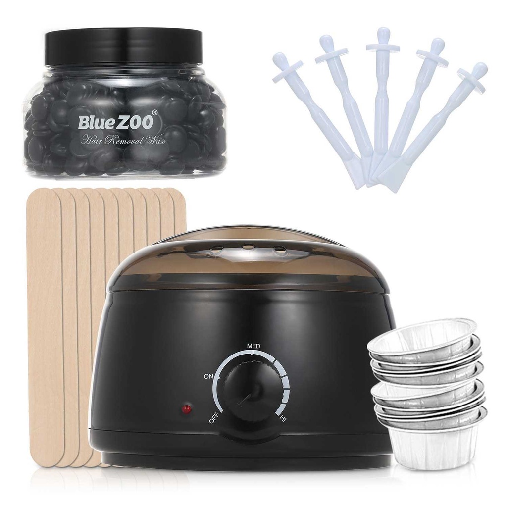 Wax Warmer Hair Removal Kit Wax Heater Wax Bean Depilatory Machine For Arm Leg Back Uk