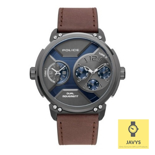POLICE Timepiece PL15725JSU/39 / Men's / AVIGNON / Dual Time ...