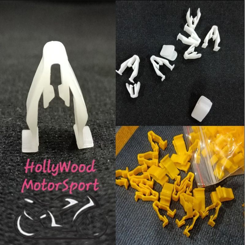 -Klip Motor- HONDA FUTURE 125 / RS150 BODY COVER CLIP SNAP FIT CLIP ...