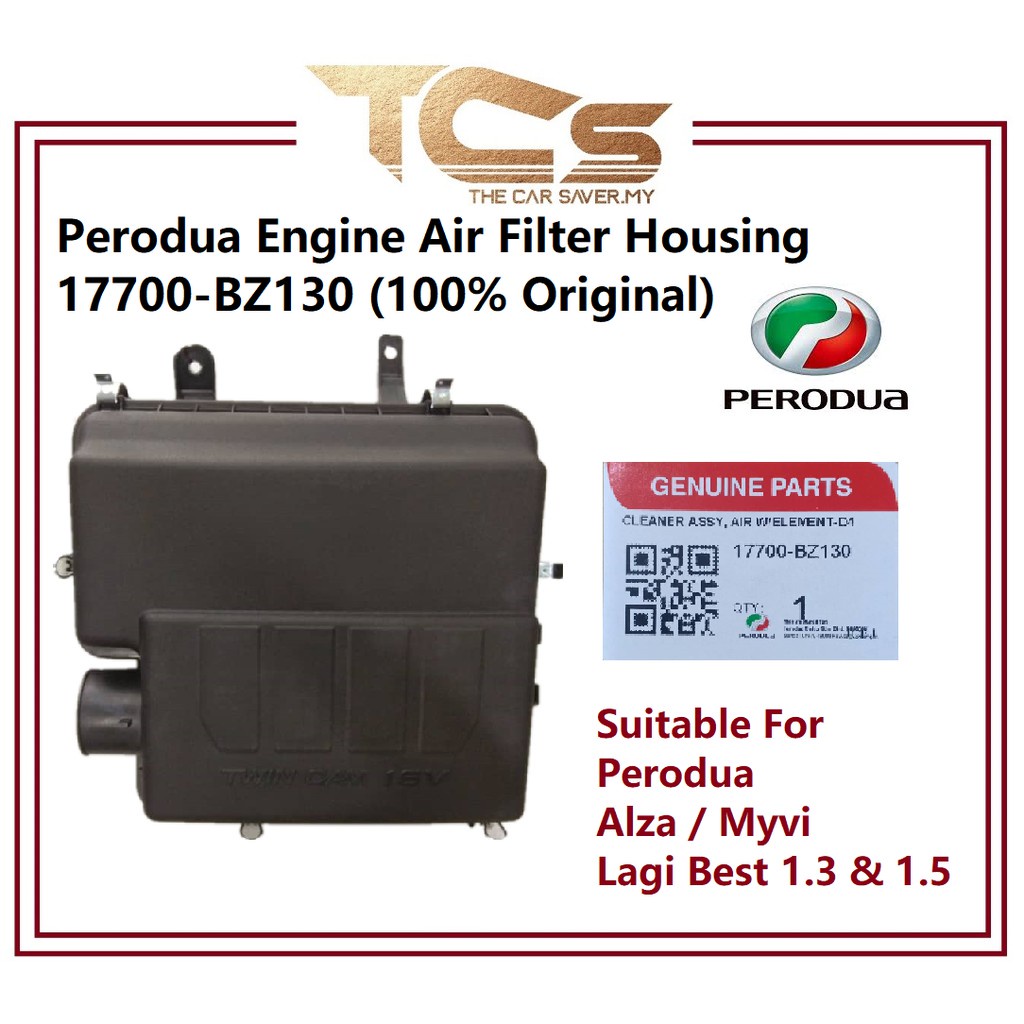Perodua Engine Air Filter Housing 17700-BZ130 (100% Original) | Shopee ...