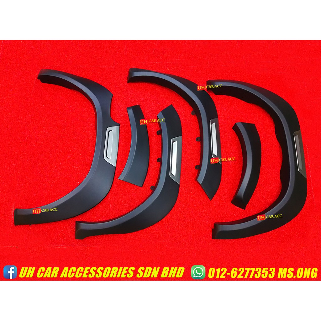Toyota Hilux Rogue 2020 2.4 Side Fender Arch Flares [READY STOCK] | Shopee Malaysia