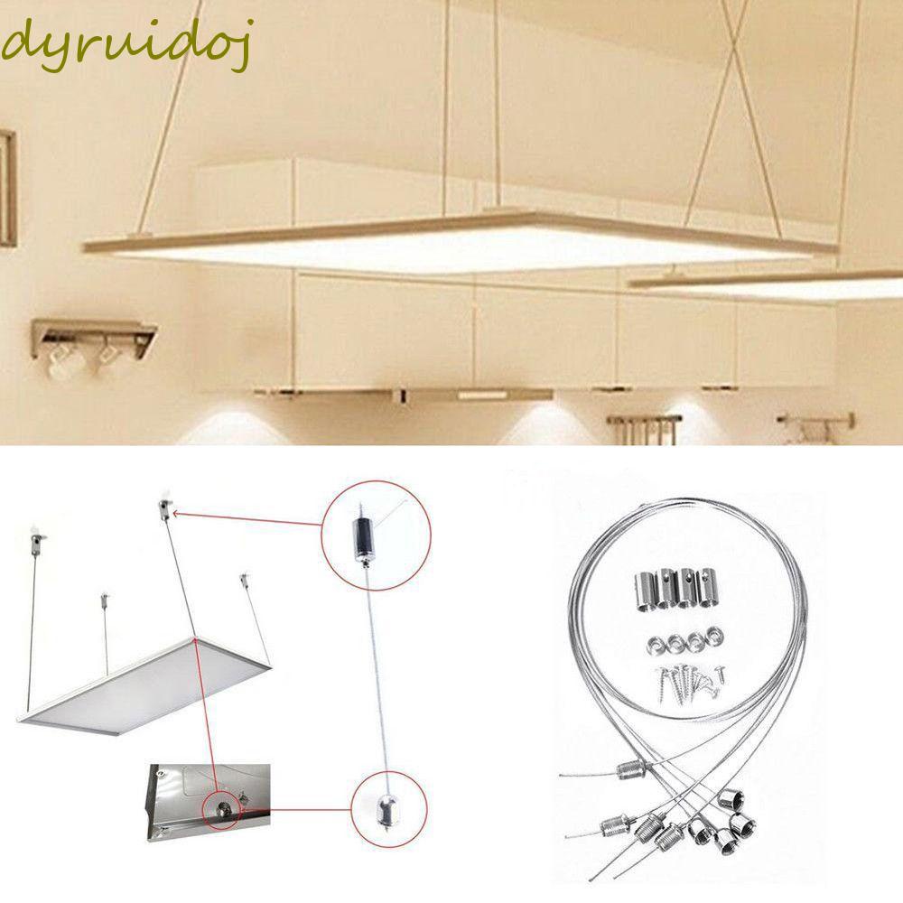 DYRUIDOJ Mounting Led Panel Hanging Suspension Wire Accessory Kit Lamp ...
