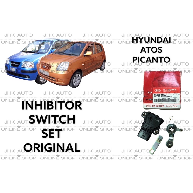 HYUNDAI ATOS PICANTO INHIBITOR SWITCH SET 100%ORIGINAL 95459-02700 ...