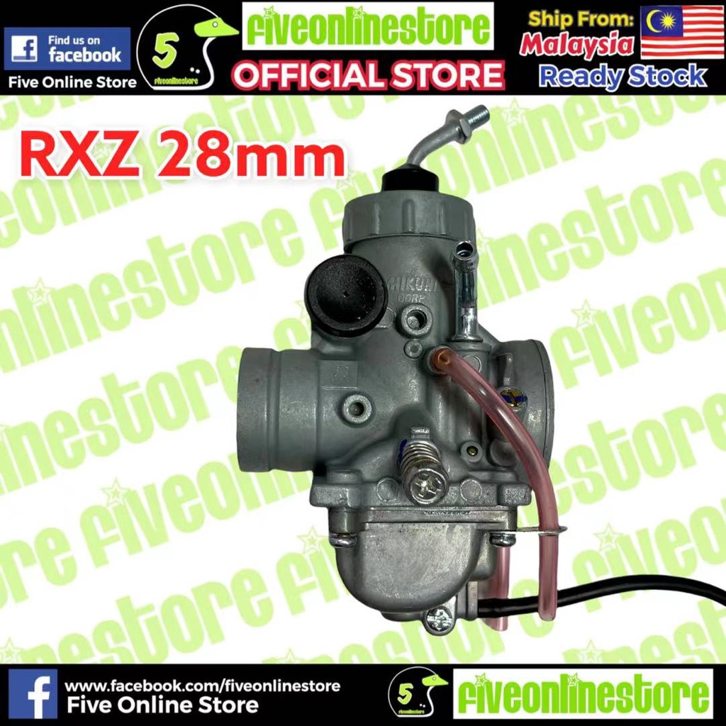 Mikuni Carburetor RXZ 28/30mm Ori Japan Millenium Mili LC135 EX5 Wave ...