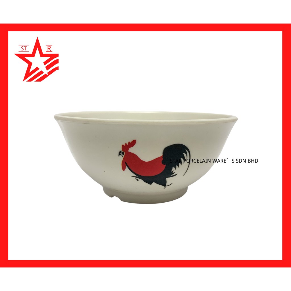 MANGKUK SUP BULAT MElamin 5"/6"/7"/8" Mangkuk Mee Dalam (Ayam Ayam ...